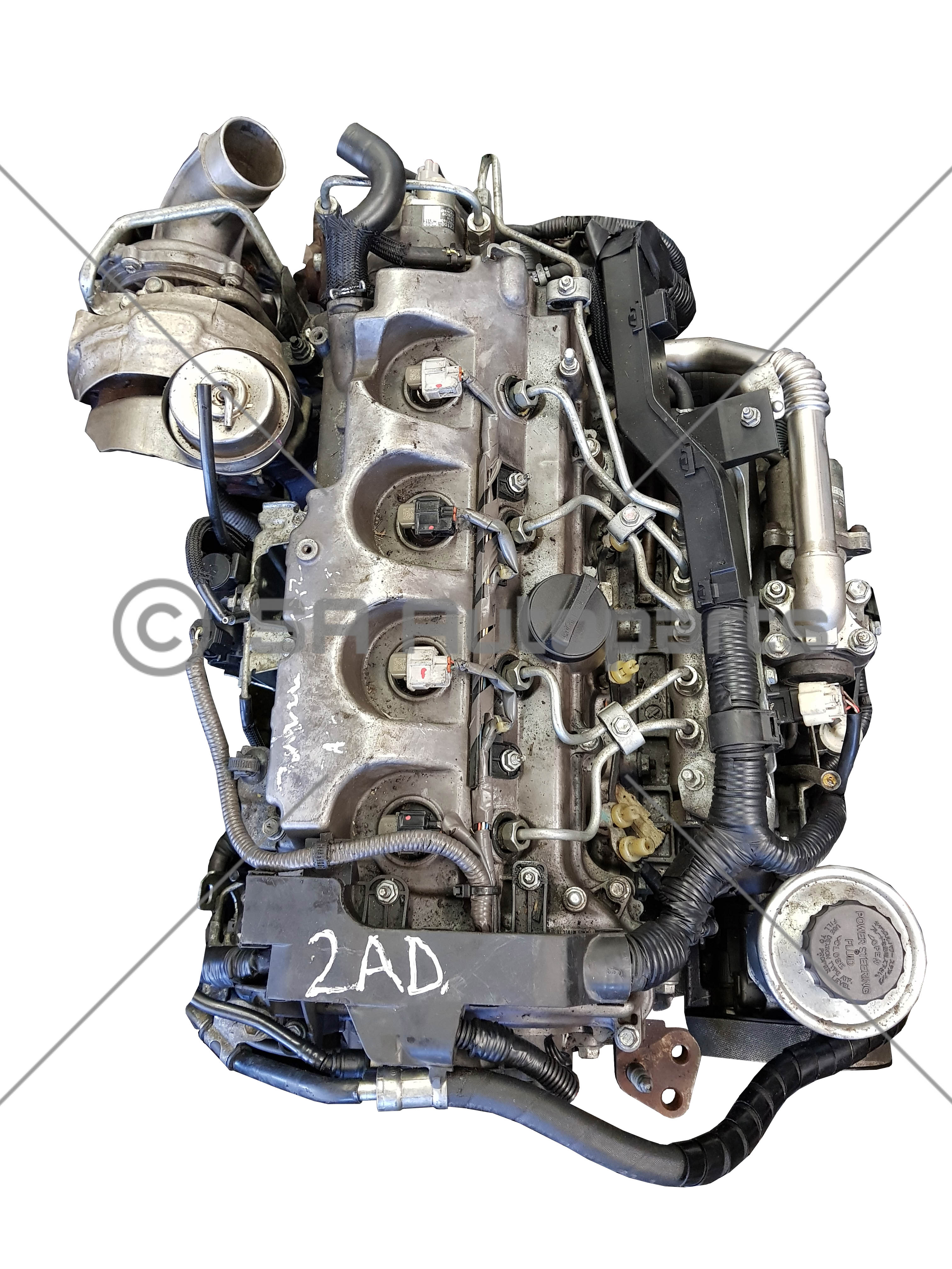 2AD TOYOTA 2.4L D4D Motor Engine – SA Autoparts