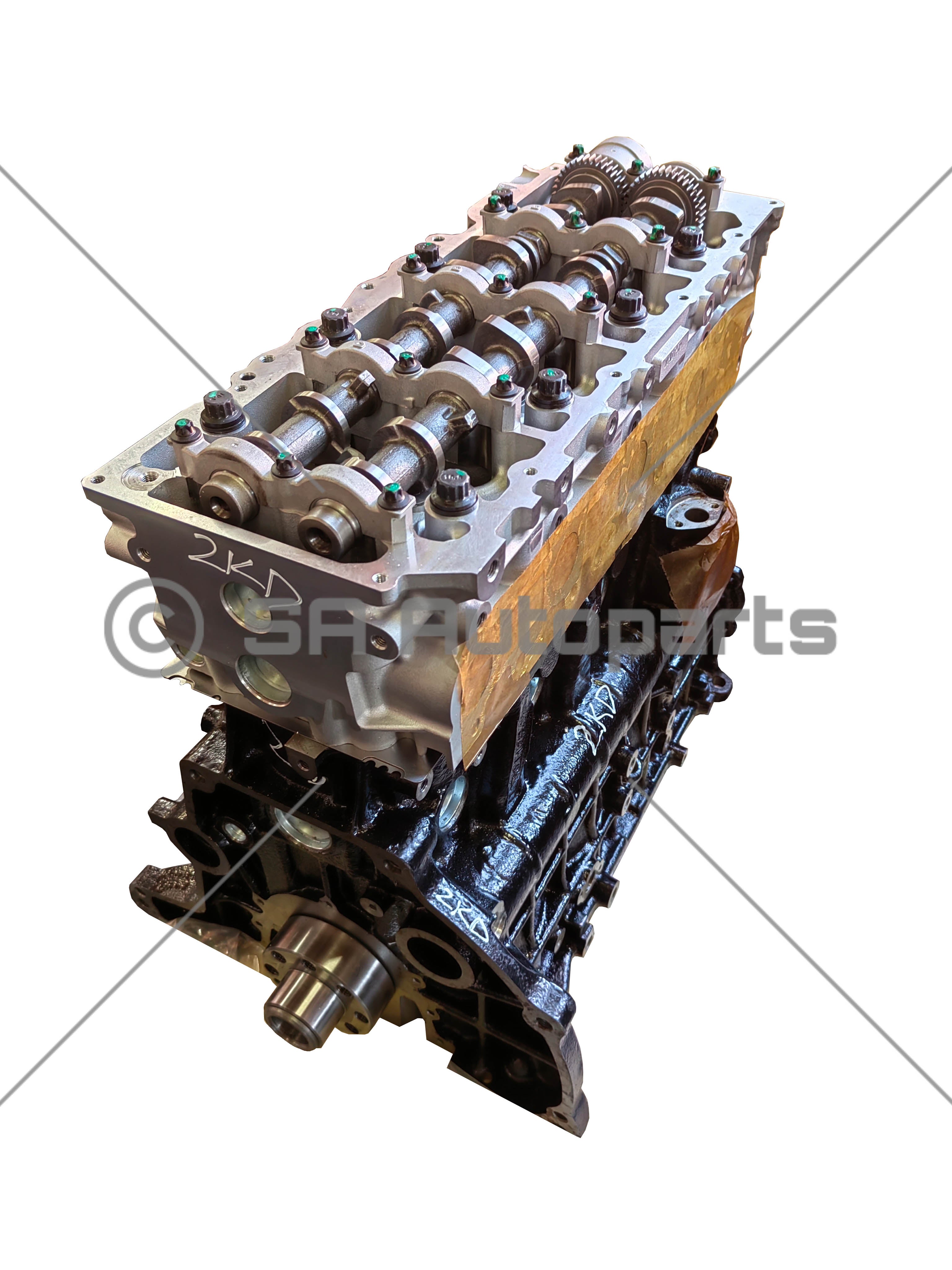 New 2KD Toyota 2.5L D4D Head & Block – SA Autoparts