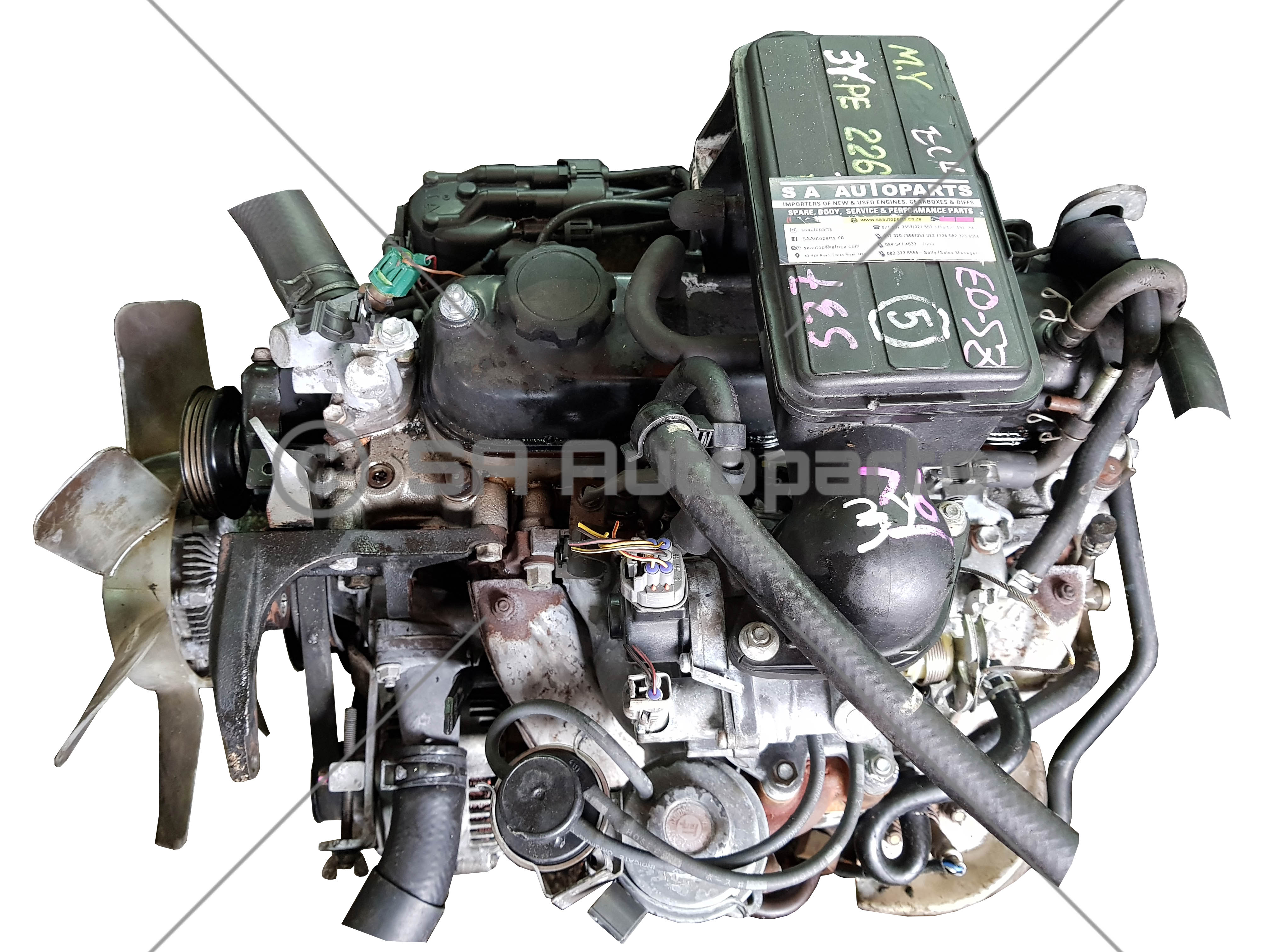 3Y TOYOTA Y SERIES 2L PETROL Motor Engine – SA Autoparts