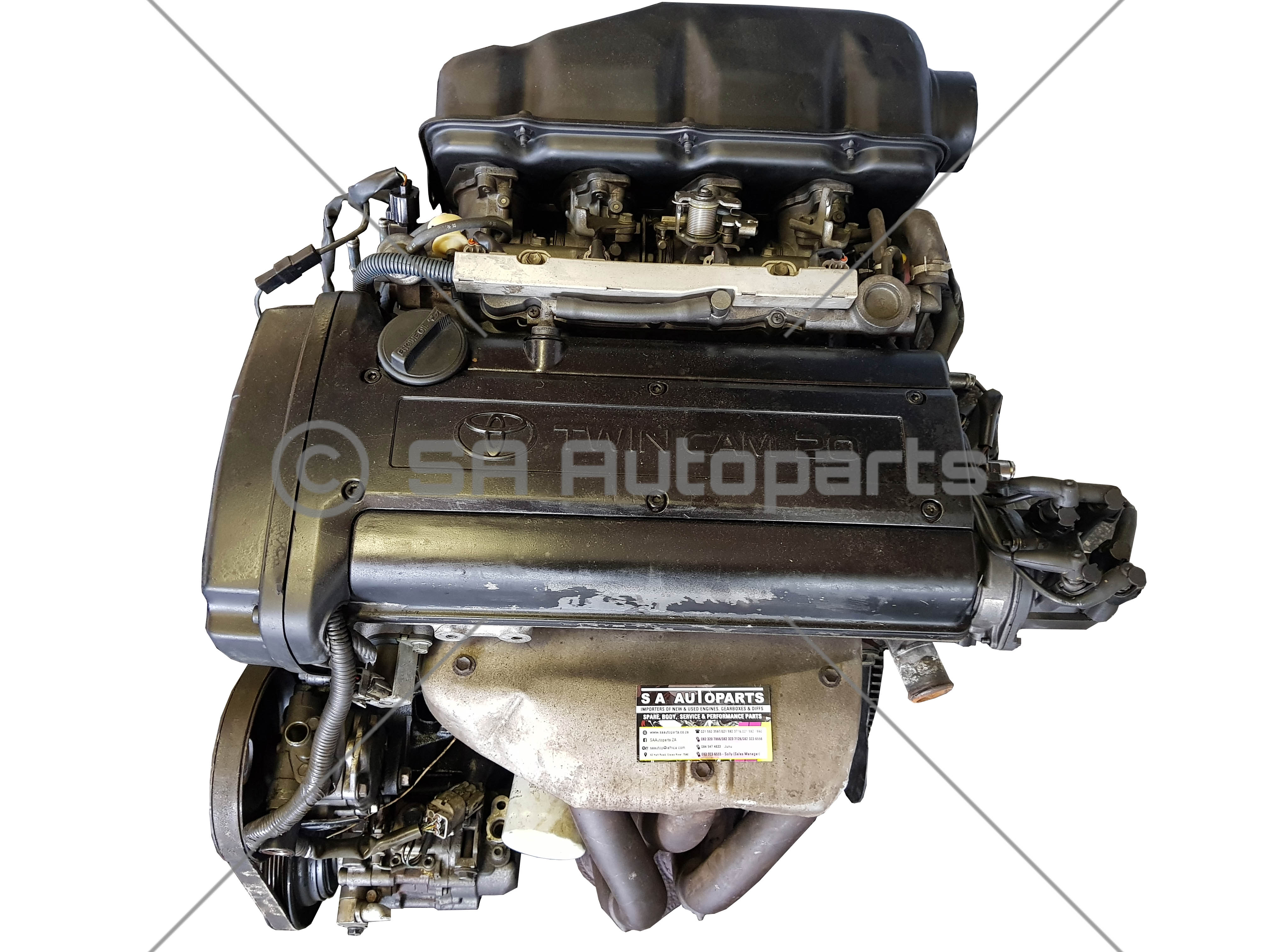 4AGE BLACKTOP TOYOTA RSI 20V Motor Engine – SA Autoparts