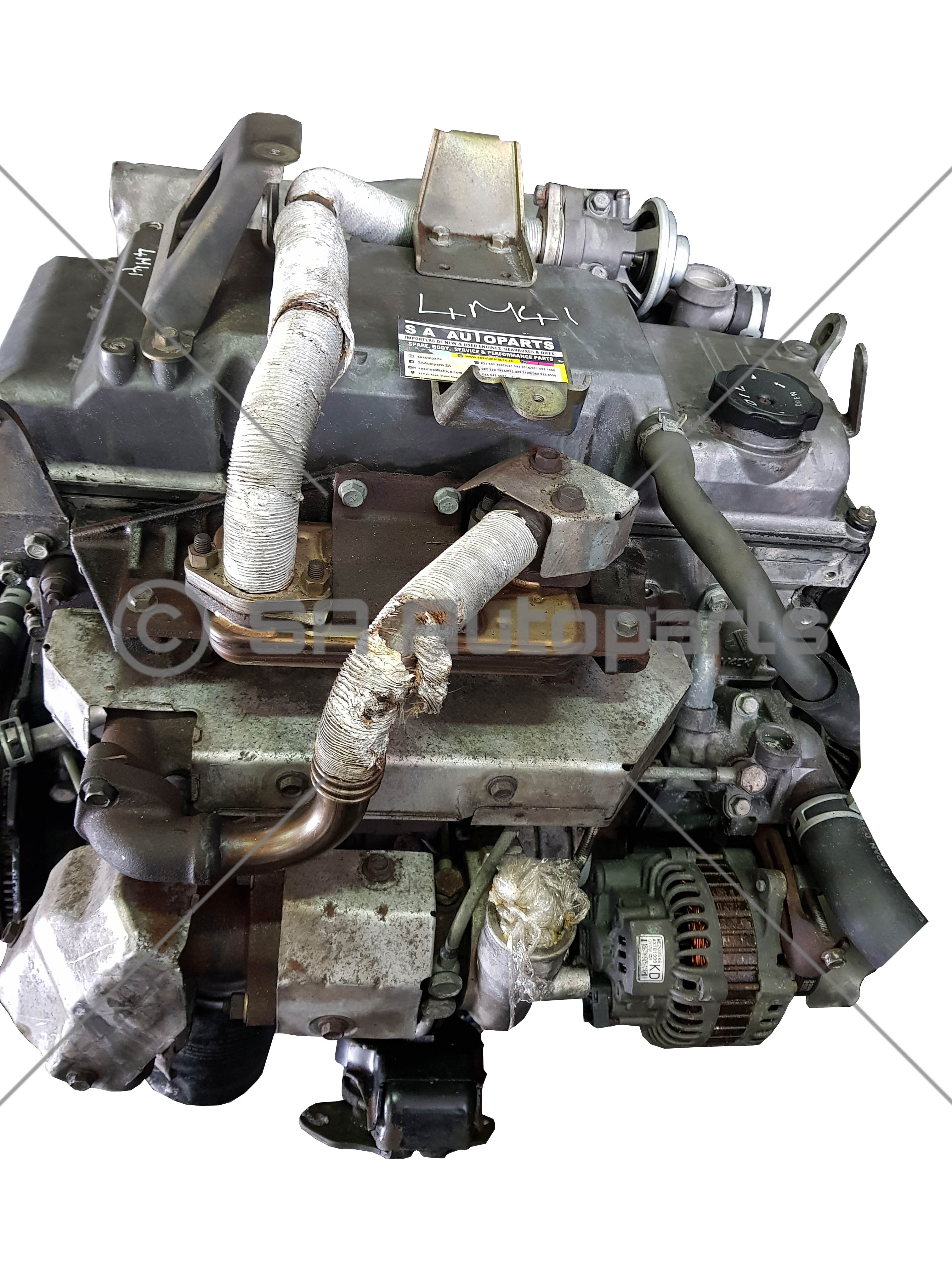 4M41 MITSUBISHI 3.2 TURBO DIESEL motor engine – SA Autoparts
