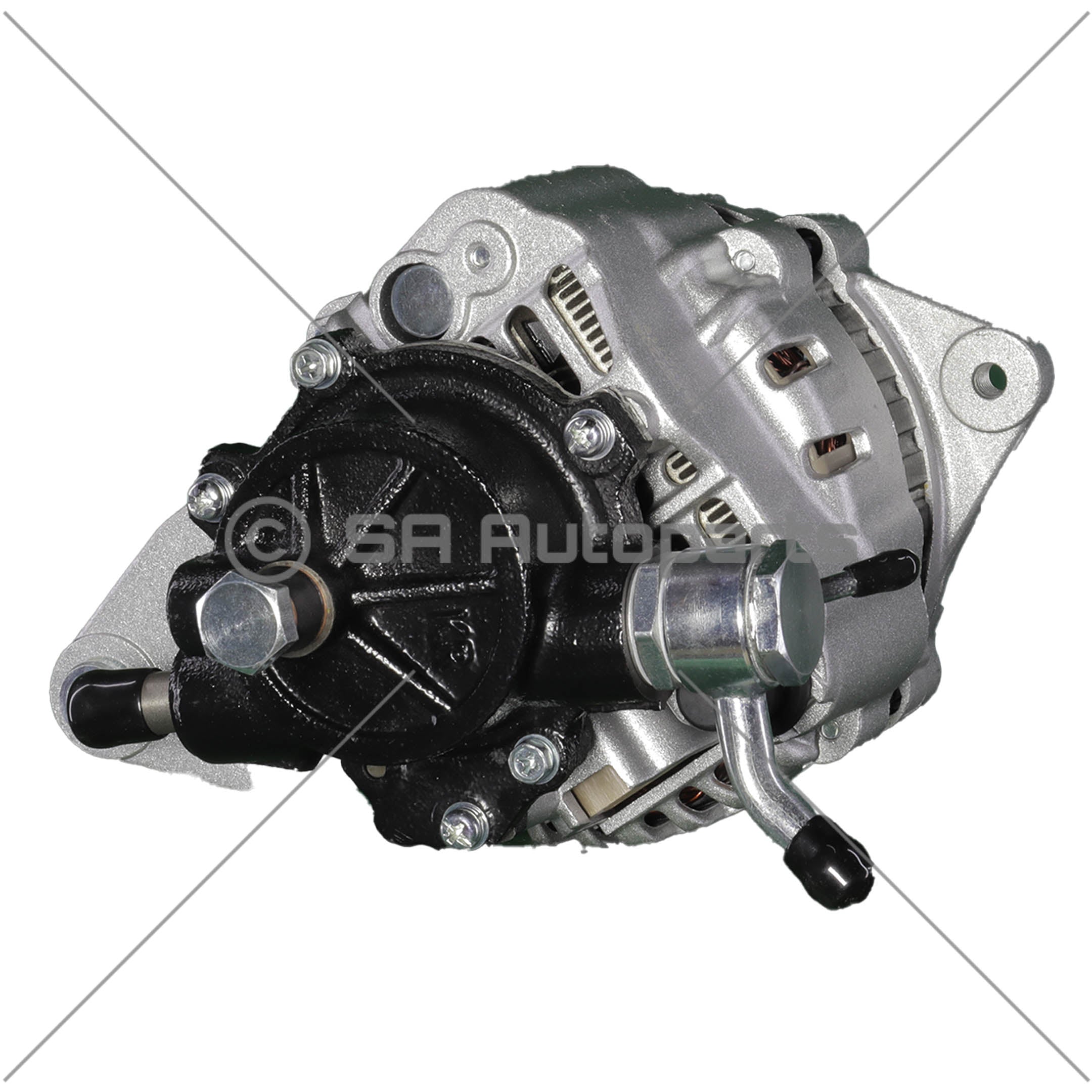 KIA J2 K2700 / NISSAN TD25/TD27 + PUMP (2+1 PIN) DOUBLE PULLEY ALTERNA ...