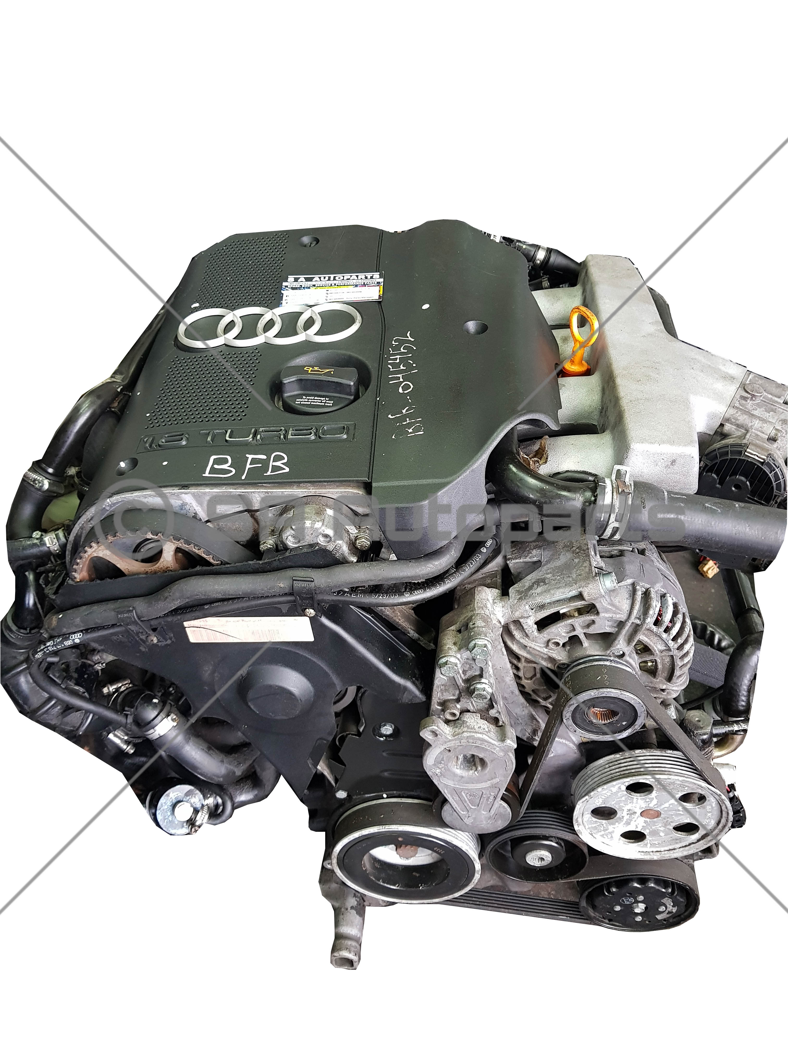 BFB AUDI 1.8T 20V TURBO Motor Engine – SA Autoparts