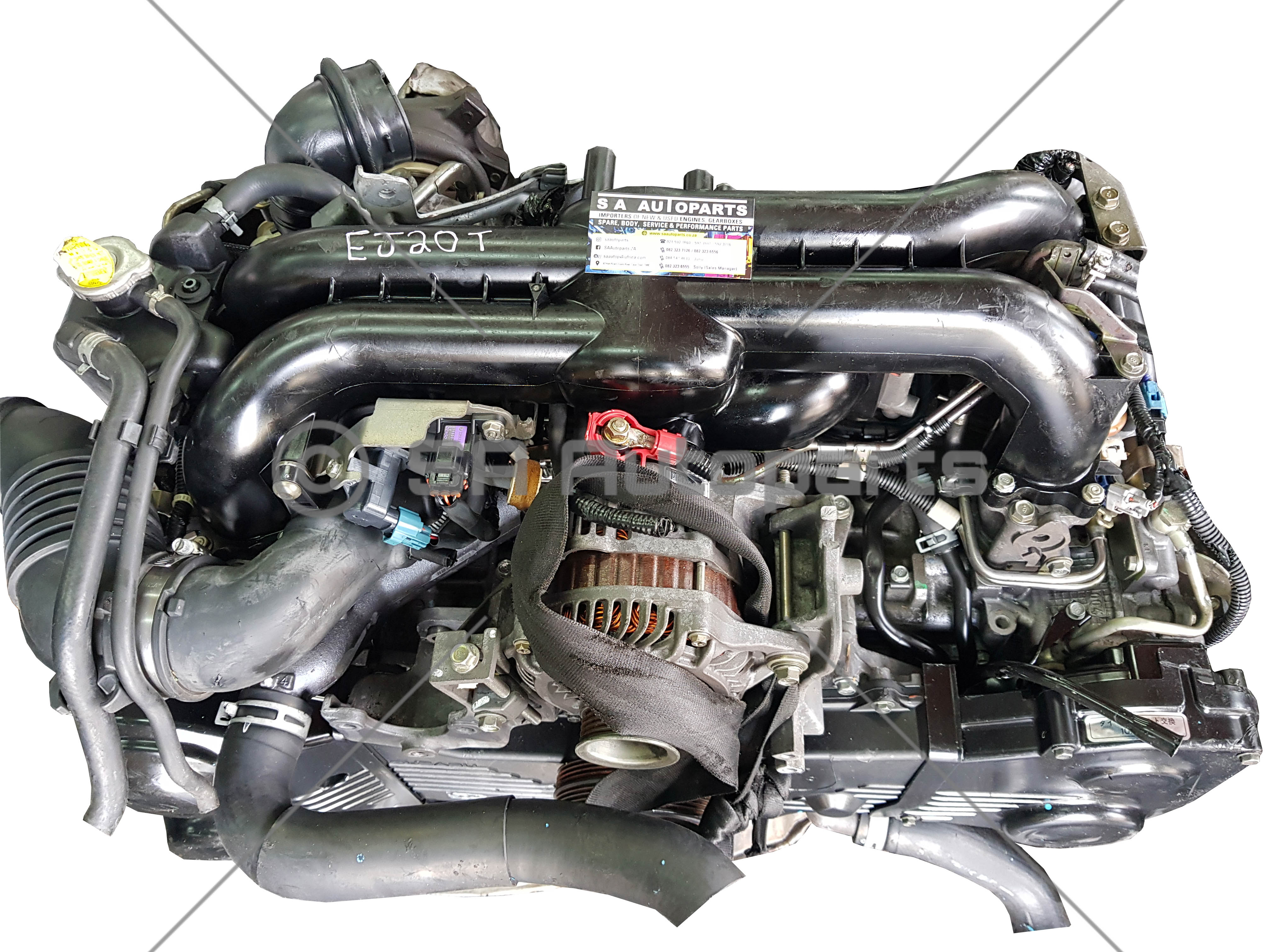 EJ20T SUBARU 2L Turbo plastic intake motor engine – SA Autoparts