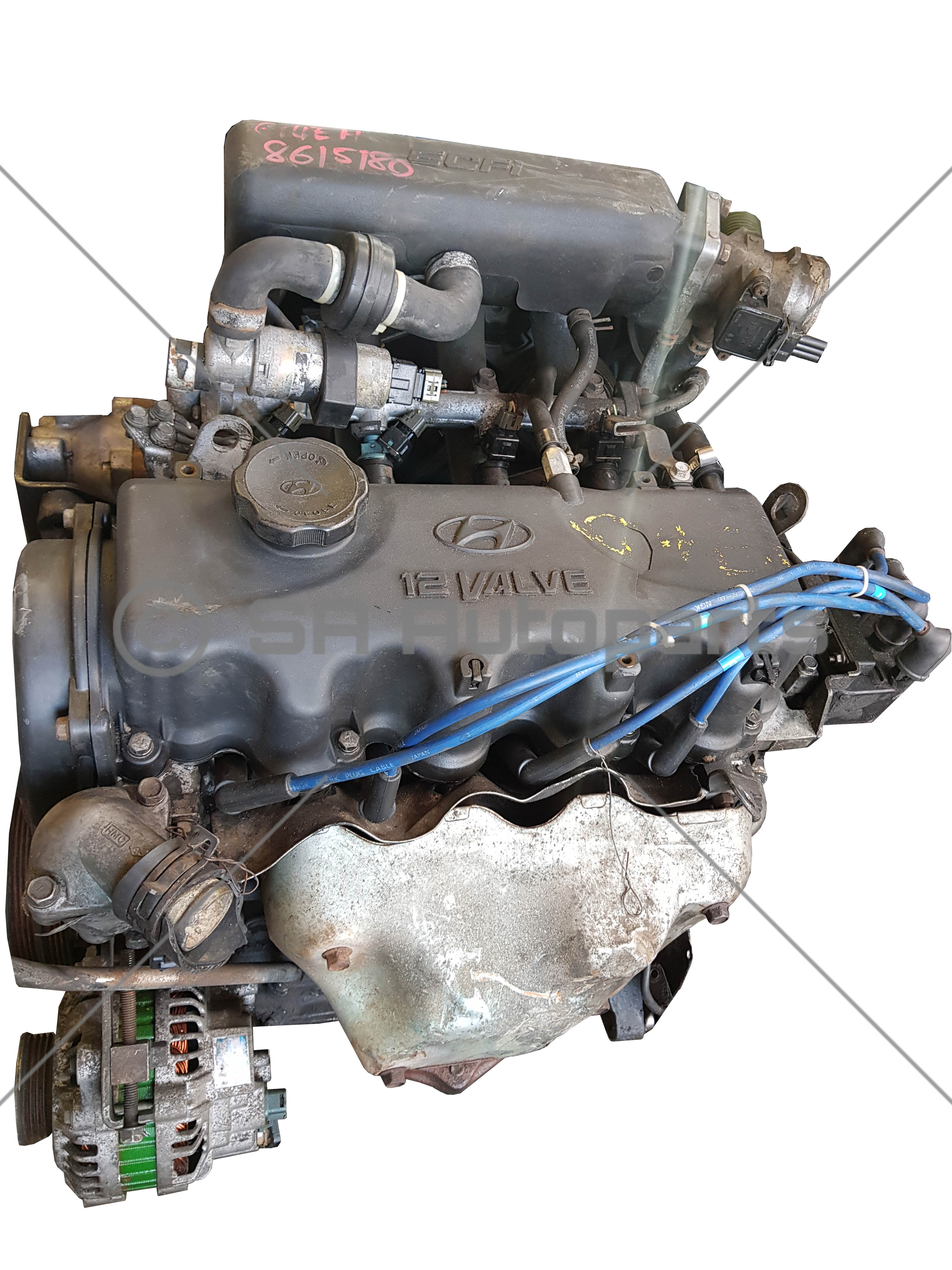 G4EK HYUNDAI ACCENT GETZ 12V motor engine – SA Autoparts