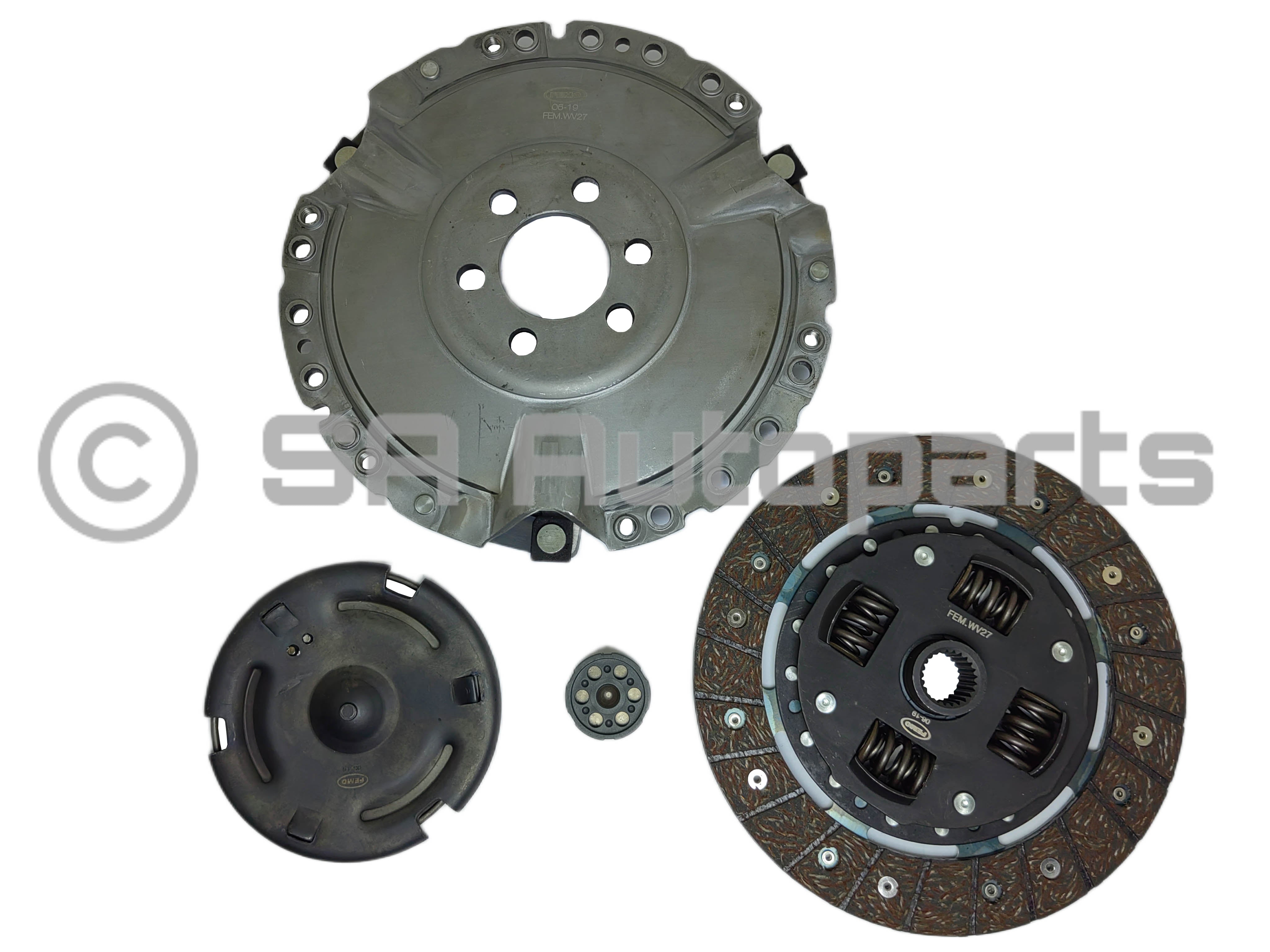 VW GOLF FOX 1,3L (190 X 20,6 -24) FEMO CLUTCH KIT – SA Autoparts