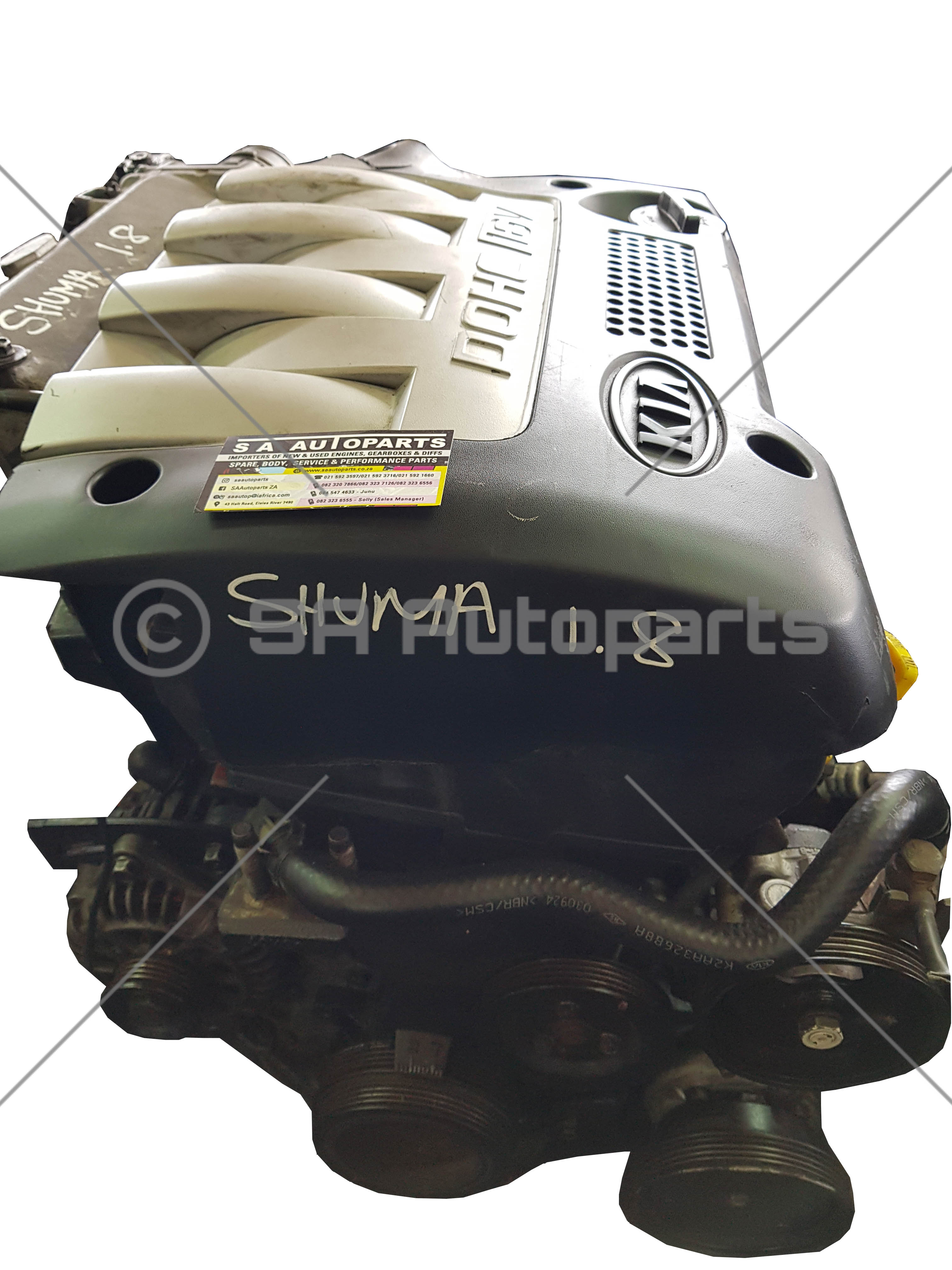 TE KIA SHUMA 1.8L motor engine – SA Autoparts