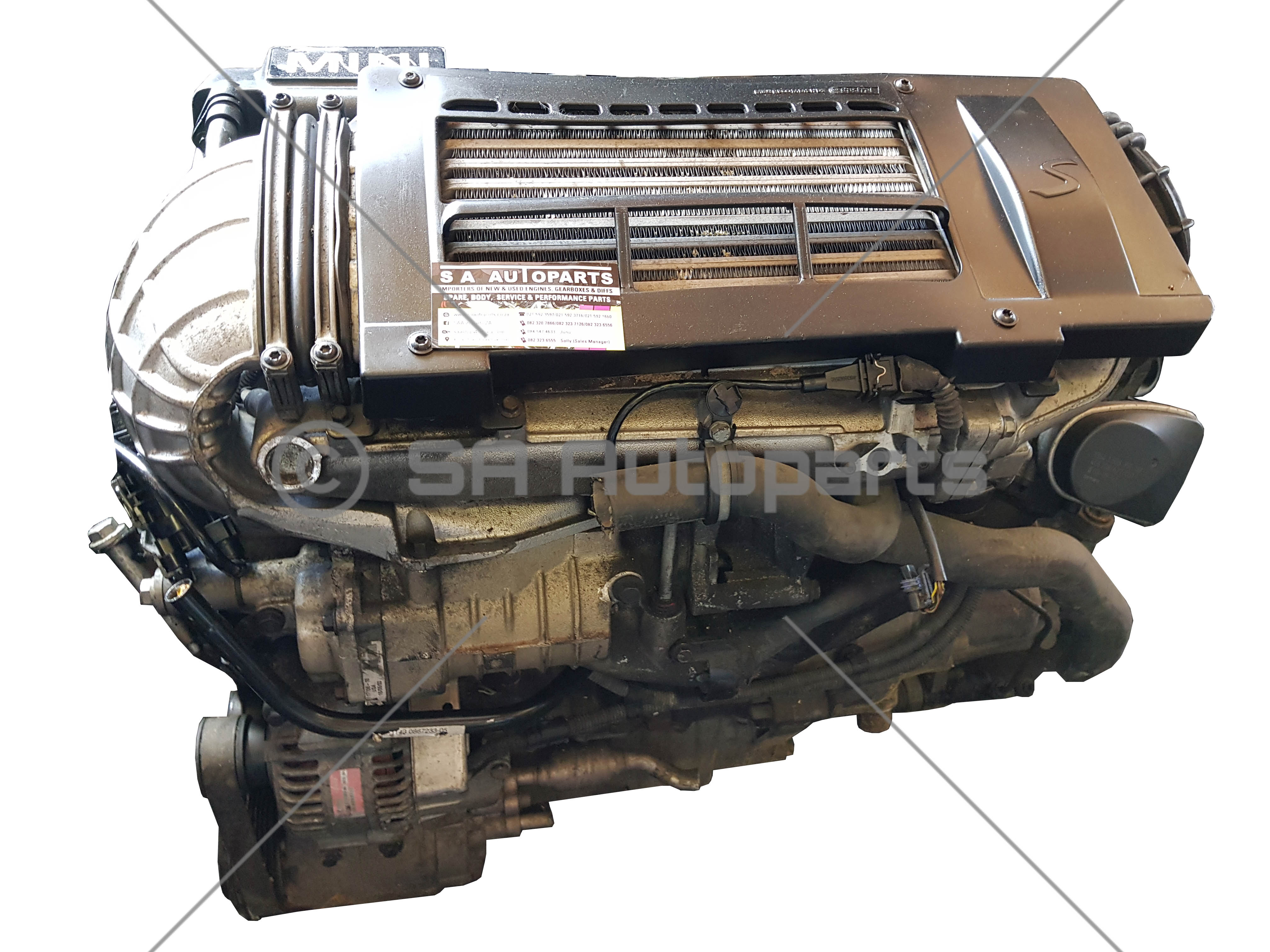W11B16 MINI COOPER S R53 SUPERCHARGED motor engine – SA Autoparts