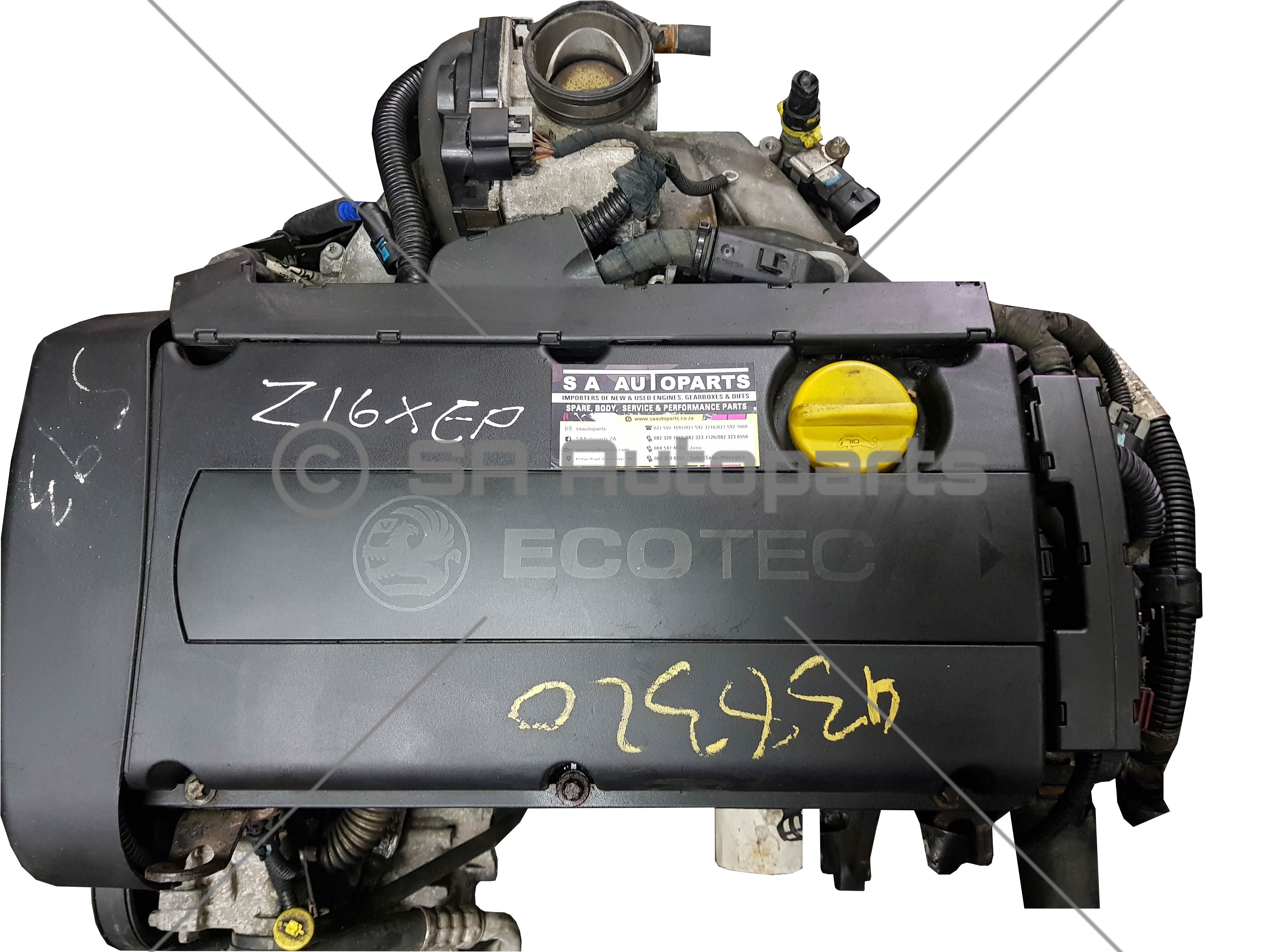 Z16XEP OPEL ASTRA G 1.6i 16V motor engine – SA Autoparts