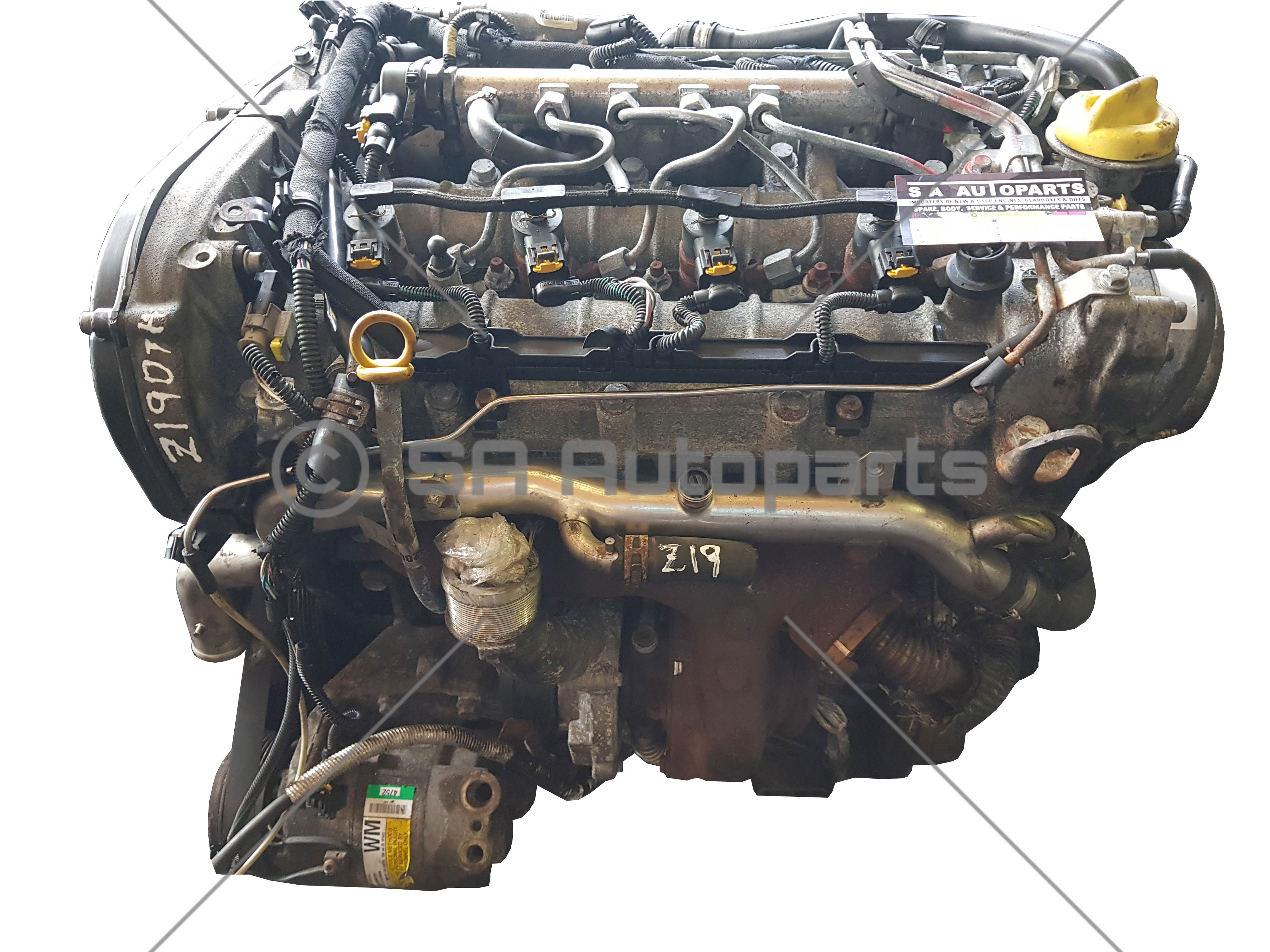 Z19DTH OPEL ZAFIRA 1.9 Turbo Diesel motor engine – SA Autoparts